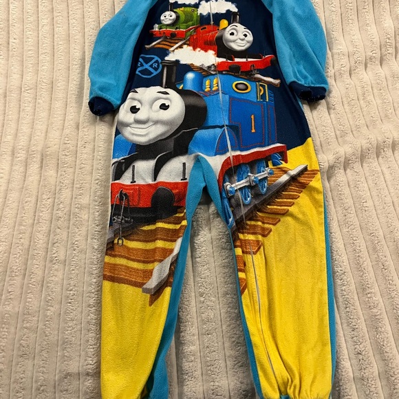 Thomas & Friends | Pajamas | Thomas Friends Kids One Piece Pajama Blue ...